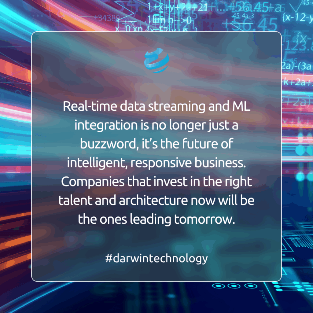 Real-Time ML in Data Streams - Darwin Recruitment